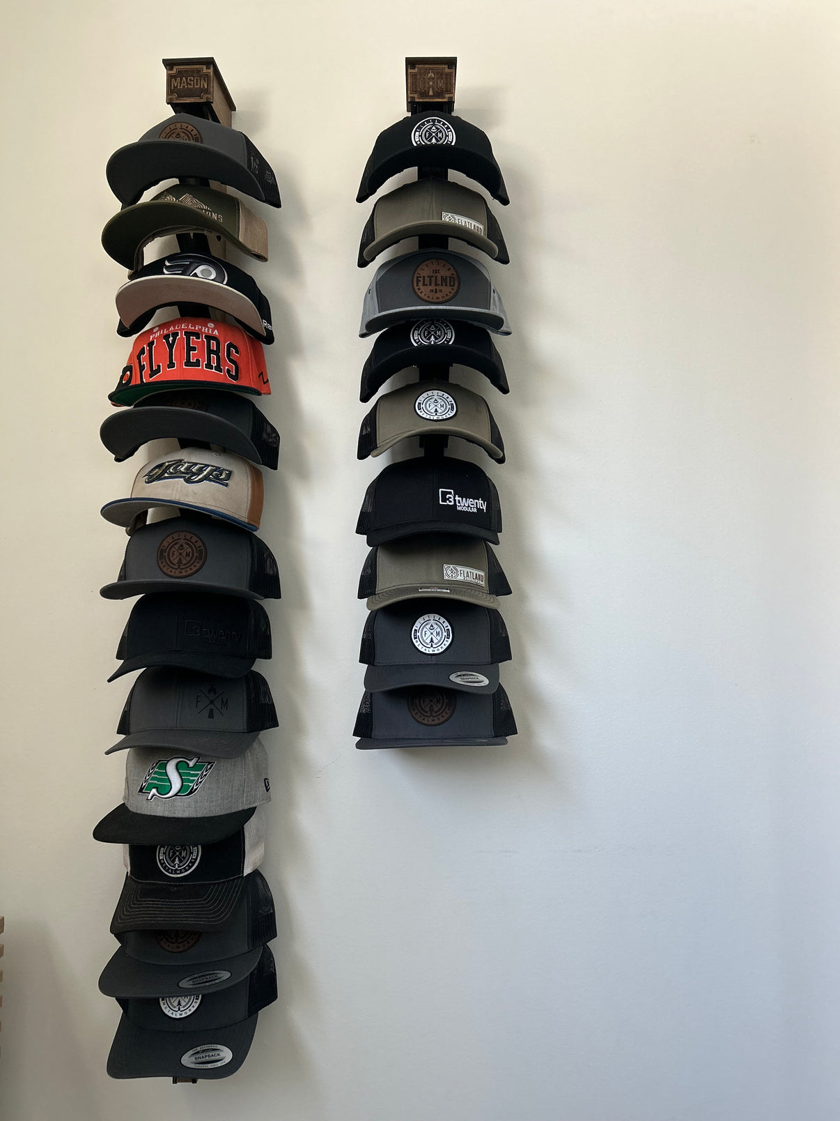 TELESCOPIC HAT RACK – Flatland Metalworks