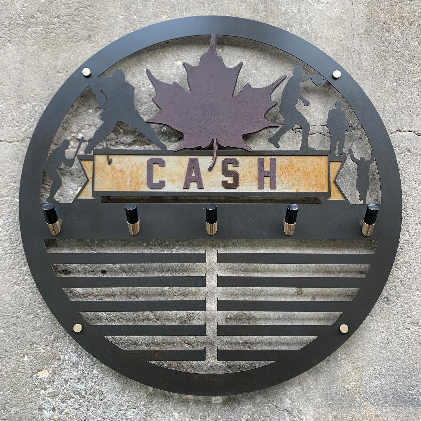 CANADA SPORTS SIGN – Flatland Metalworks