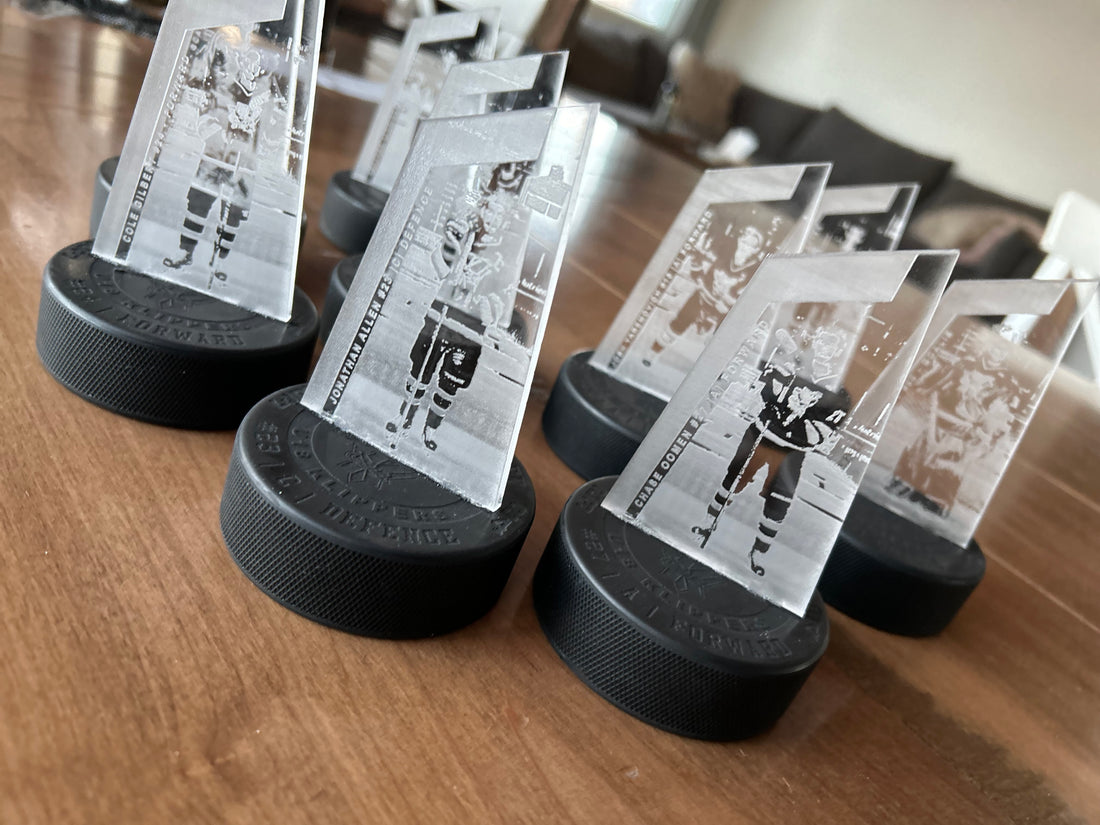 HOCKEY PUCK AWARDS – Flatland Metalworks