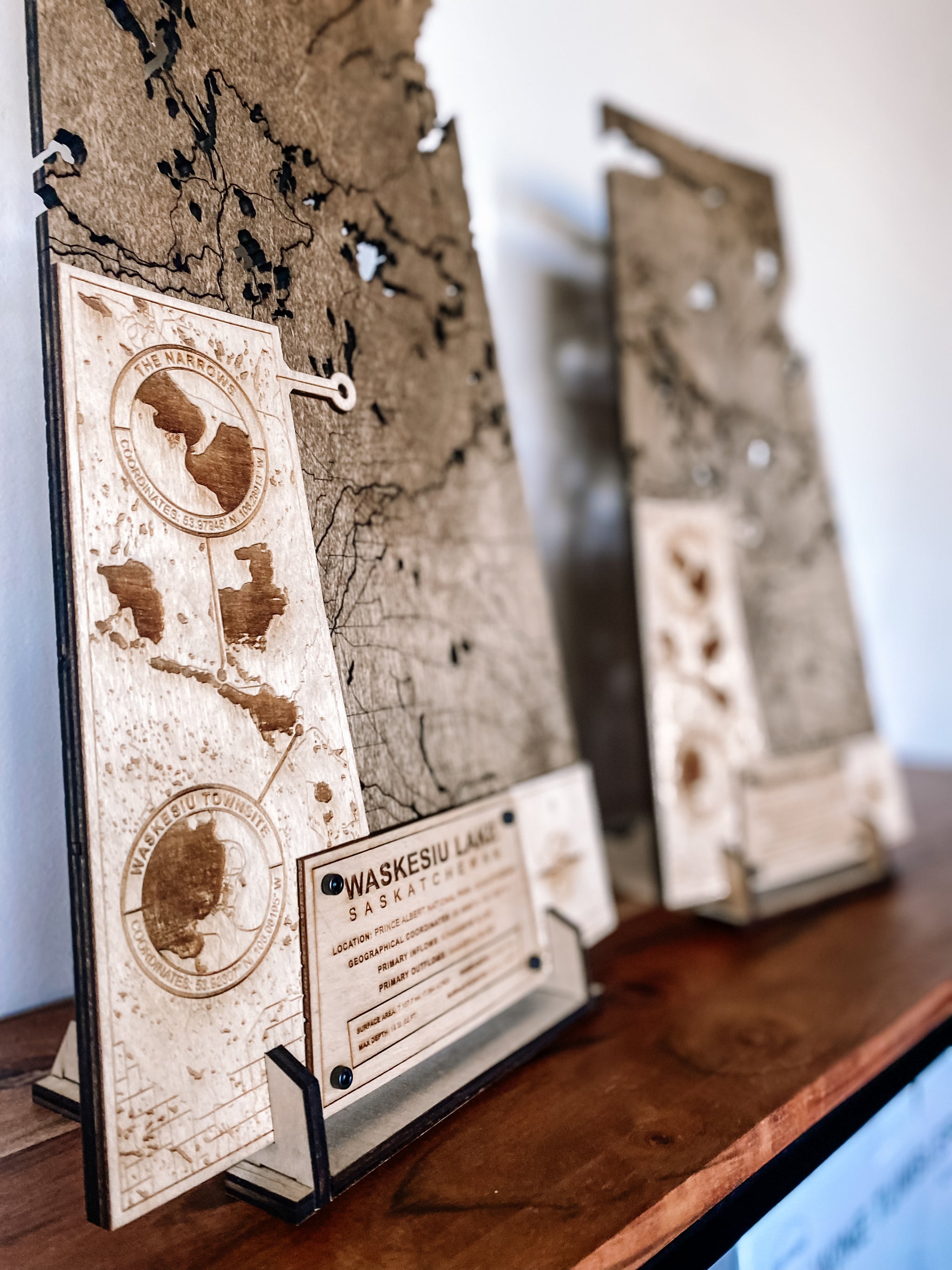 TABLETOP WOOD MAP – Flatland Metalworks